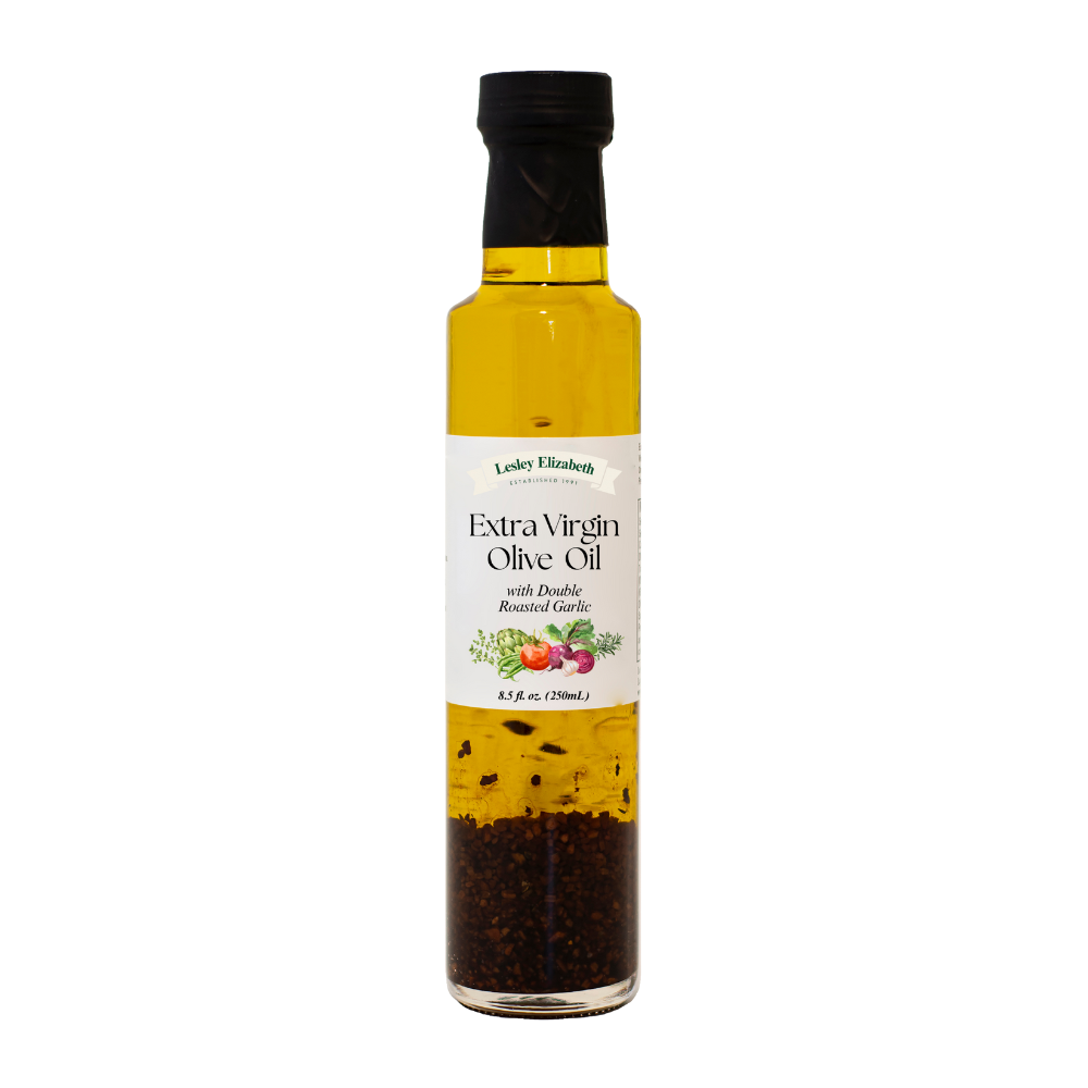 Double Roasted Garlic Oil – Use to Dip, Drizzle or Dress – Lesley Elizabeth
