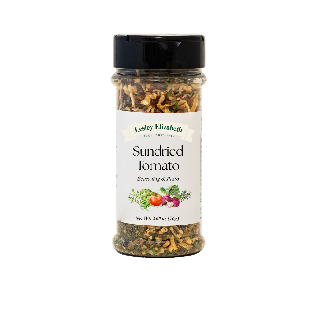 Sundried Tomato Seasoning – Bold & Tangy Flavor – Lesley Elizabeth