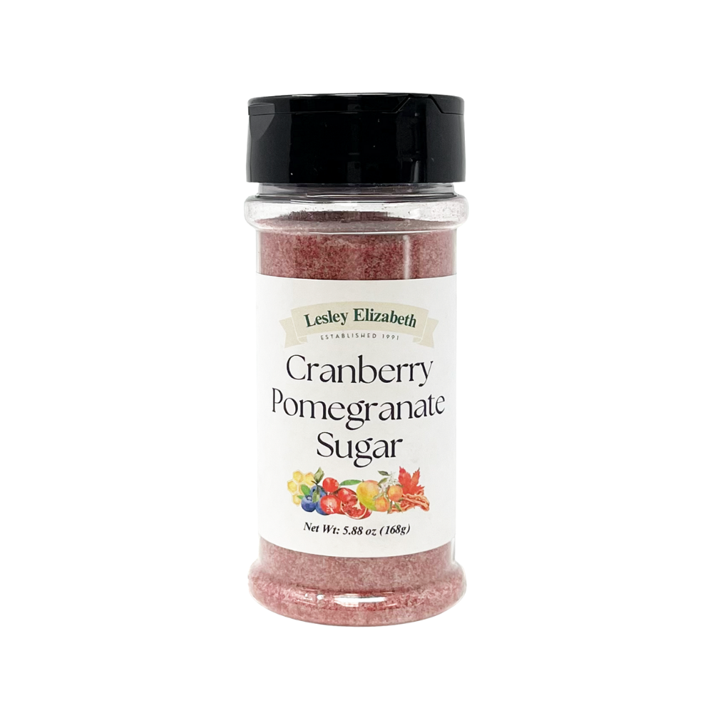 Cranberry Pomegranate Sugar – Fruity & Sweet by Lesley Elizabeth